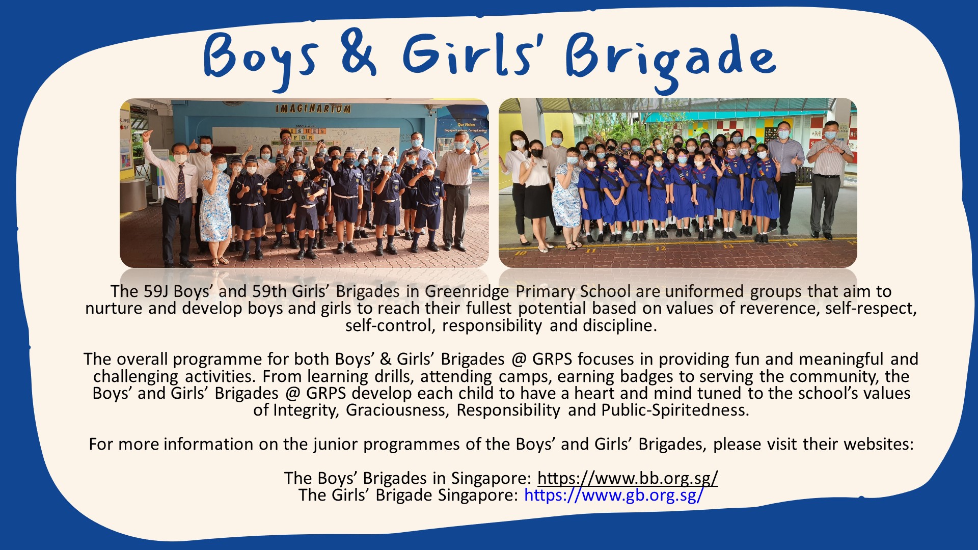 Boys’ & Girls’ Brigade